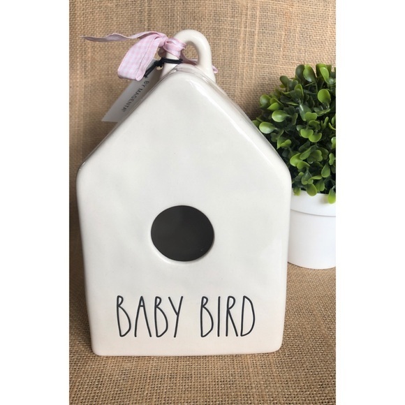 Rae Dunn | Accents | Rae Dunn Baby Bird Square Birdhouse | Poshmark